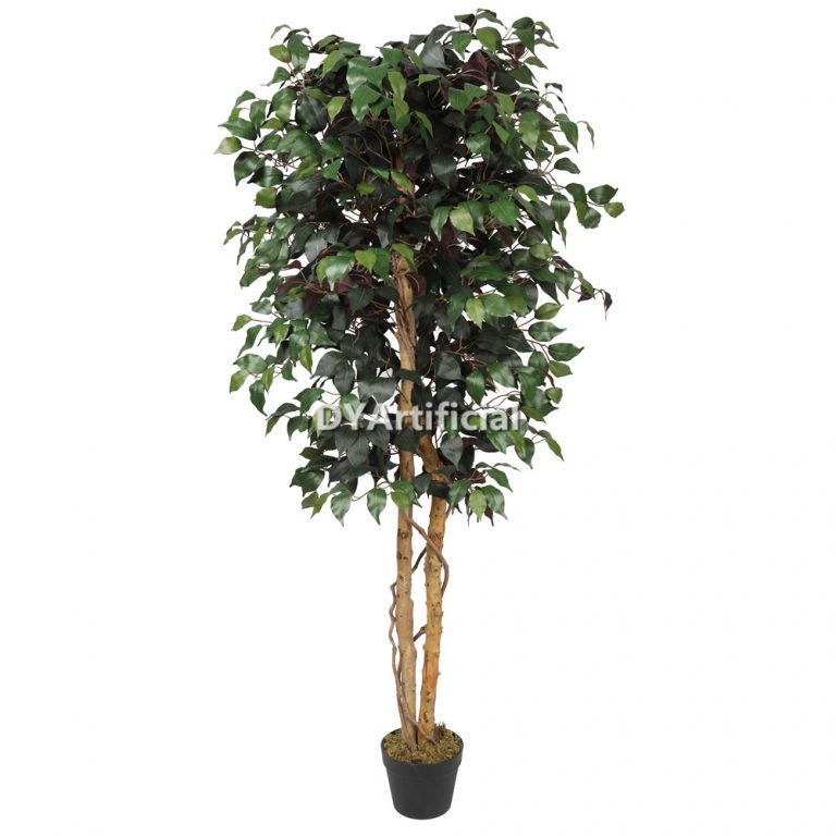 150CM Height Wood Trunk Ficus Tree Indoor - DYArtificial