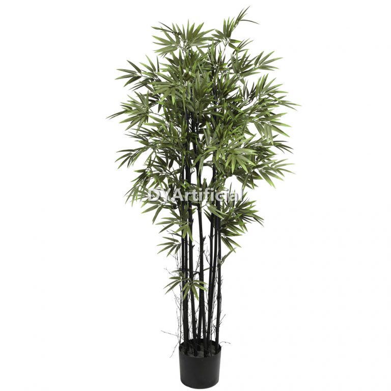 Premium Outdoor Bamboo Black Trunk 180CM(WITH STEM) - DYArtificial