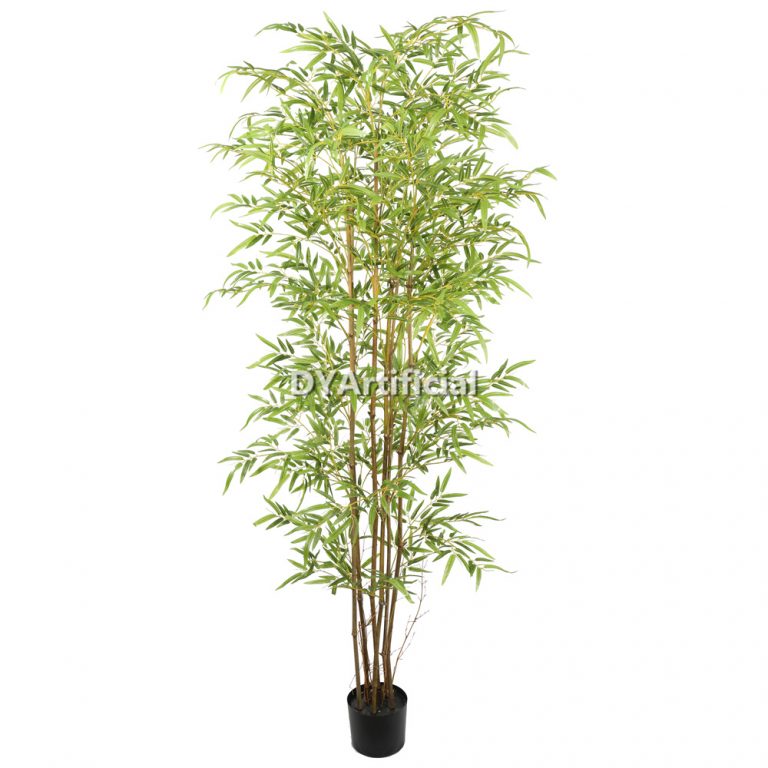 250CM Height Bamboo Pole Light Green Indoor - DYArtificial®