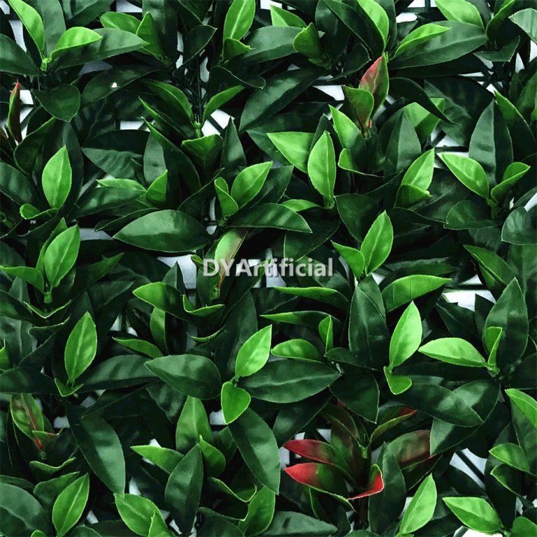Artificial Photinia Leaf Screens Red Robin Panel - DYArtificial