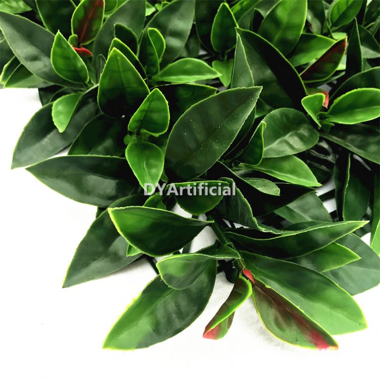 Artificial Photinia Leaf Screens Red Robin Panel - DYArtificial®
