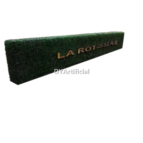 Artificial Boxwood Hedge with Letter - DYArtificial®