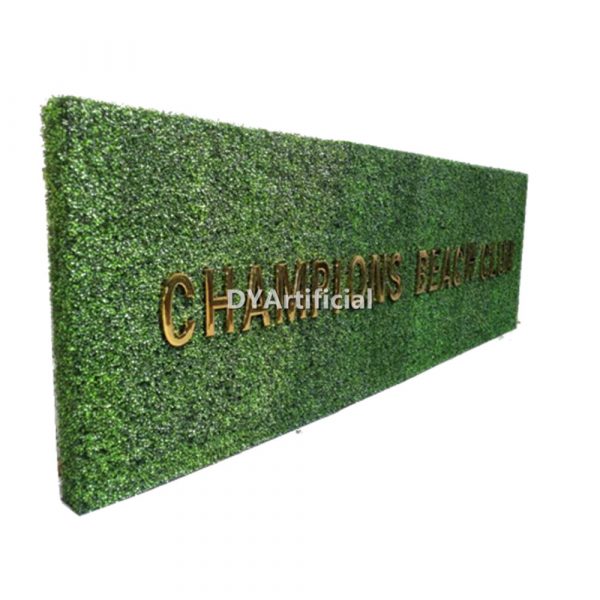 Artificial Boxwood Hedge with Letter - DYArtificial®