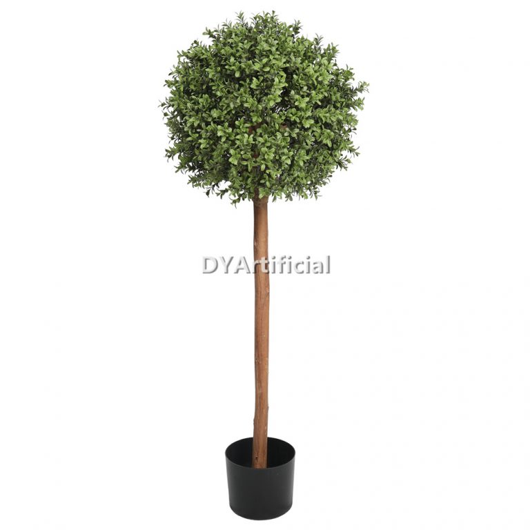 Φ 60CM 180CM Buxus Ball Tree with Long Trunk Outdoor UV Protected ...