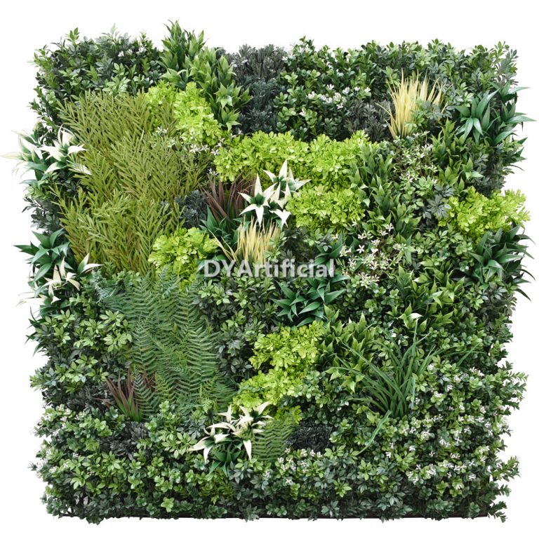 100cm by 100cm Forest Garden Artificial Plants Wall Panel UV FR ...