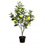 90CM Height Potted Lemon Tree Indoor - DYArtificial
