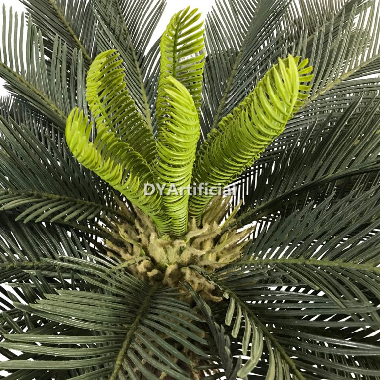 110CM Height Artificial Cycas Tree Indoor 55 Leaves - DYArtificial