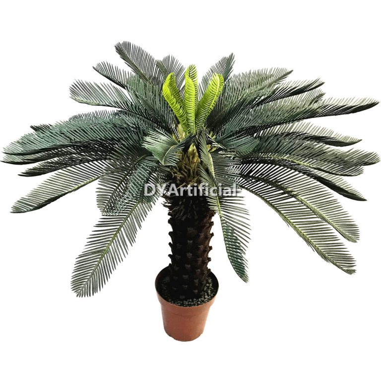 110CM Height Artificial Cycas Tree Indoor 55 Leaves - DYArtificial®