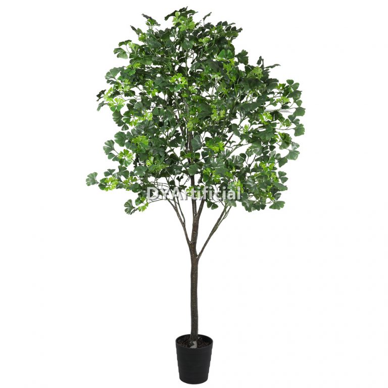 Artificial Ginkgo Tree Spring Green 200CM Height Indoor - DYArtificial®