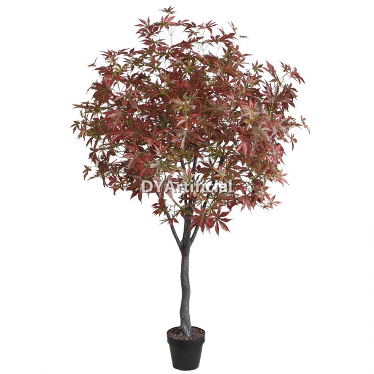 180CM Wood Trunk Maple Tree Green - DYArtificial