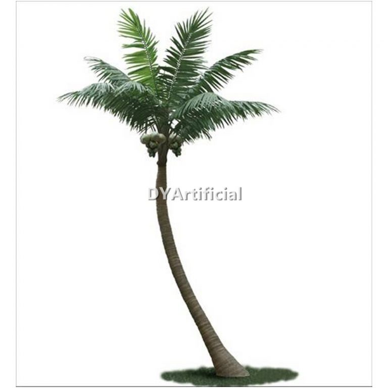 Customized Artificial Bend Coconut Tree - DYArtificial®
