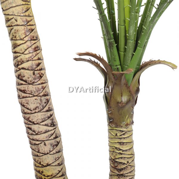 Artificial Slim Palm Double Trunk 120CM Indoor Outdoor - DYArtificial®