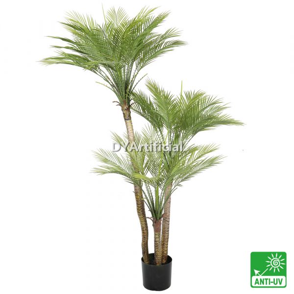 Artificial Slim Palm Triple Trunk 180CM Indoor Outdoor - DYArtificial®