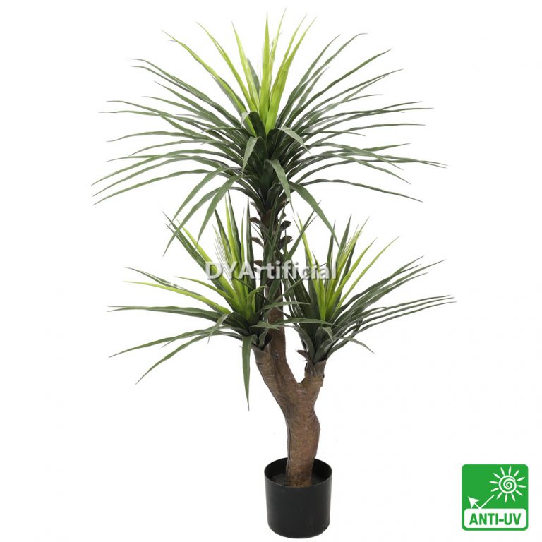 Artificial Classic Yucca Tree Green 125CM Indoor Outdoor - DYArtificial®