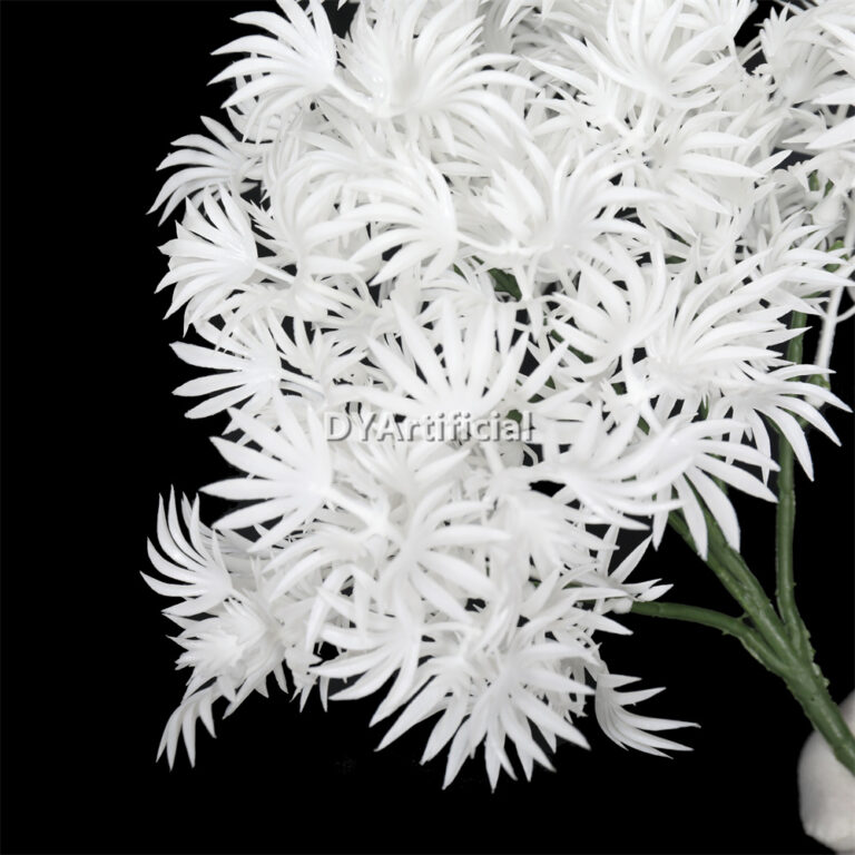 30CM Artificial Small Fern Foliages White - DYArtificial®