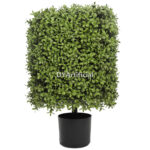 30CM Diameter 55CM Height Buxus Topiary Square Tree - DYArtificial®