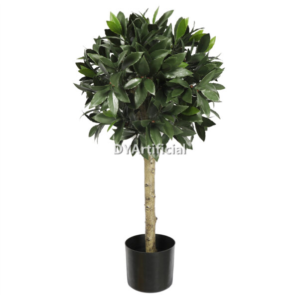 90CM Height 30CM Diameter Artificial Bay Laurel Ball Tree Outdoor ...