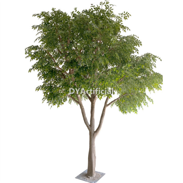 Customized Artificial Golden Ficus Tree Fiberglass Trunk - DYArtificial