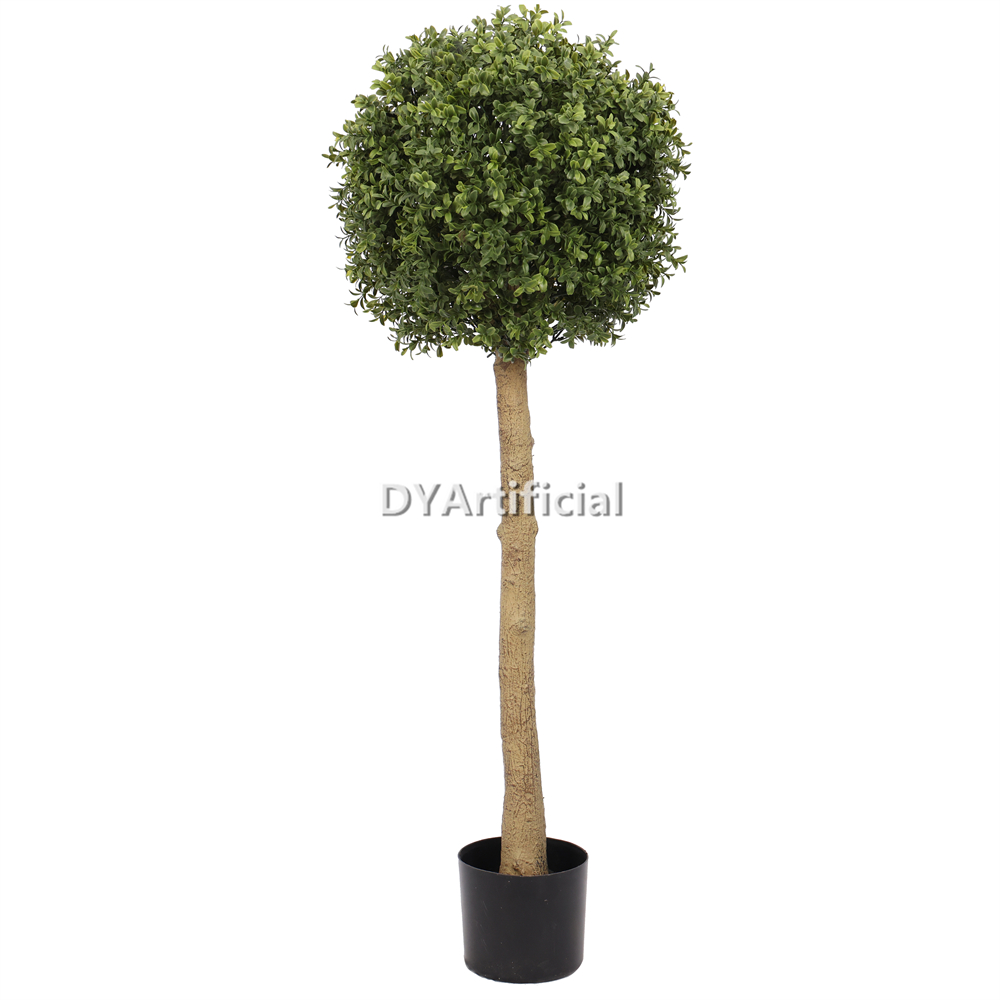 Φ 50CM 75CM Buxus Ball Tree with Short Trunk Outdoor UV Protected ...
